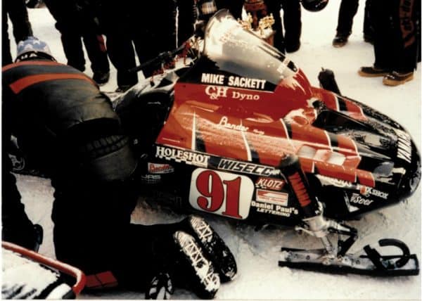 Tim Bender and his Yamaha Vmax-4 Formula III Race Sled | Snowtech Magazine