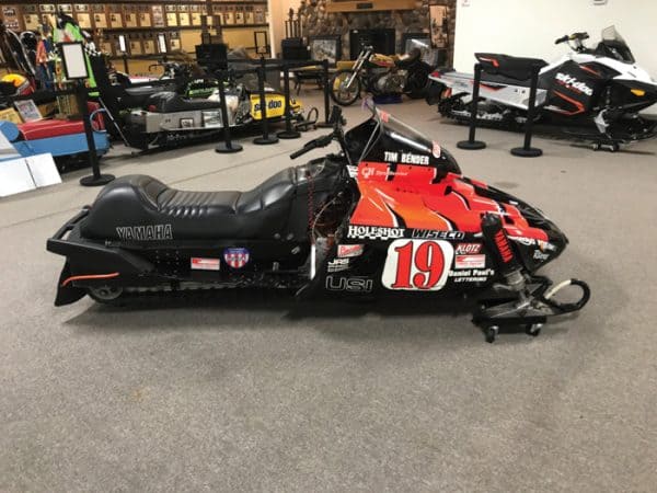 Tim Bender and his Yamaha Vmax-4 Formula III Race Sled | Snowtech Magazine